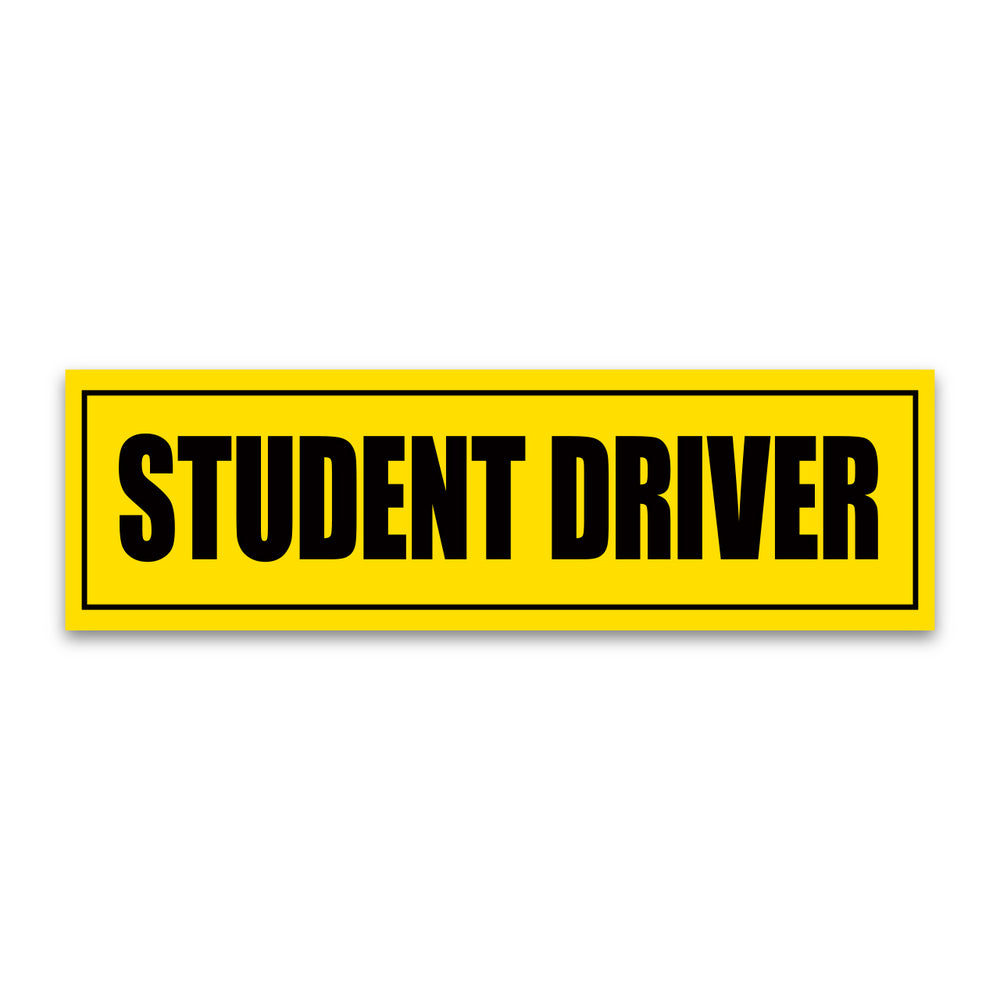 Student Driver Sticker