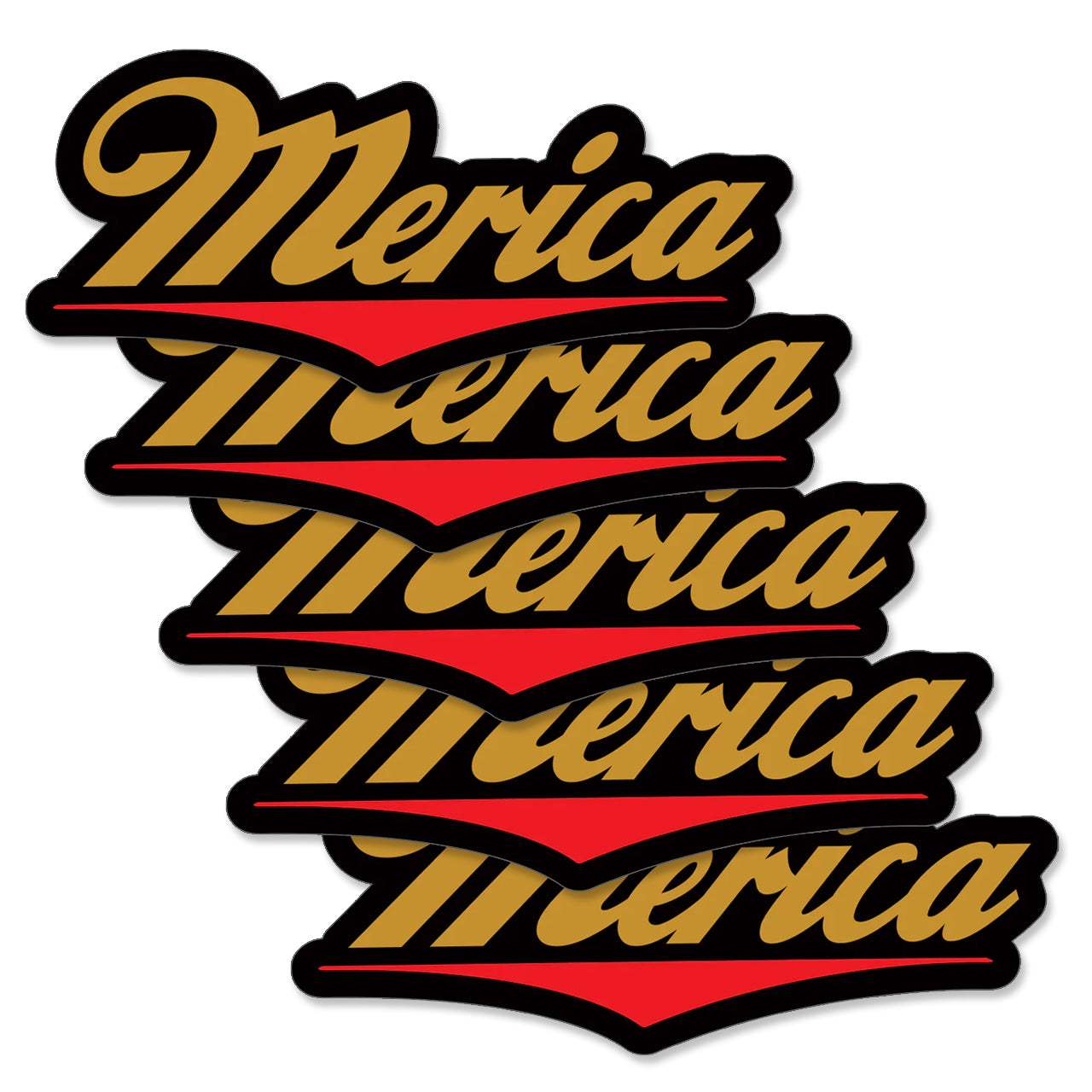 Merica Sticker - Packs of 5