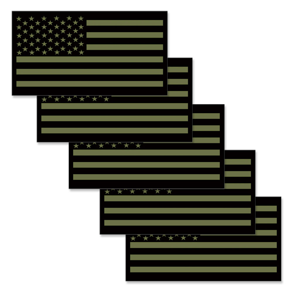 Stars & Stripes Sticker - Packs of 5