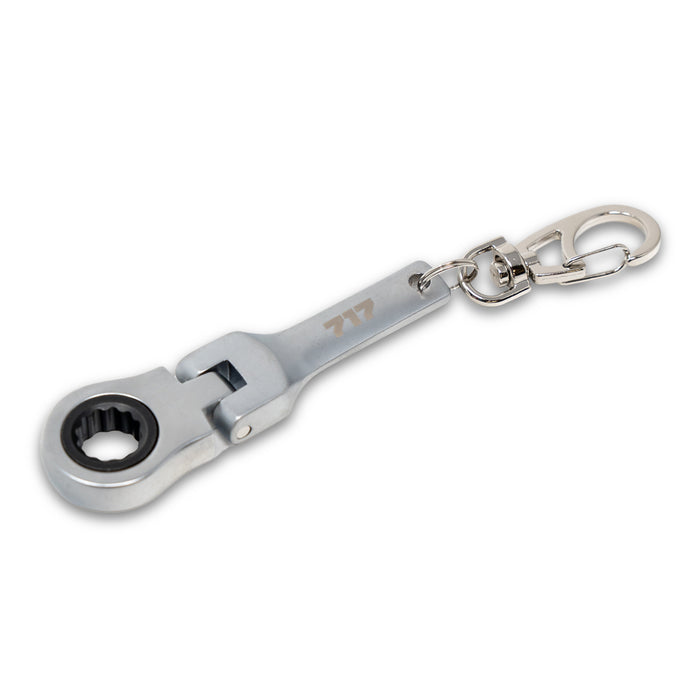 Chrome 10mm Ratchet Keychain