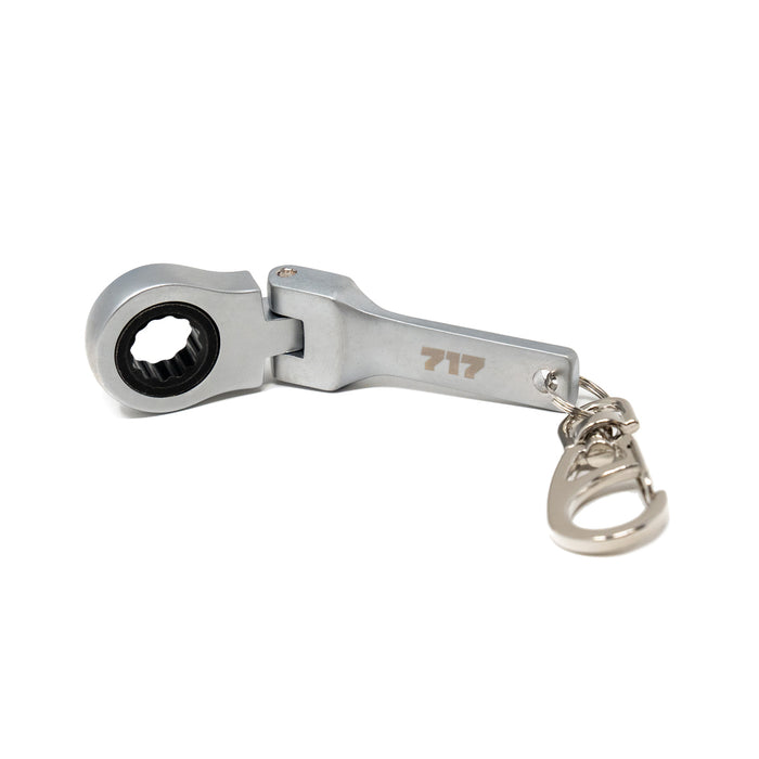 Chrome 10mm Ratchet Keychain